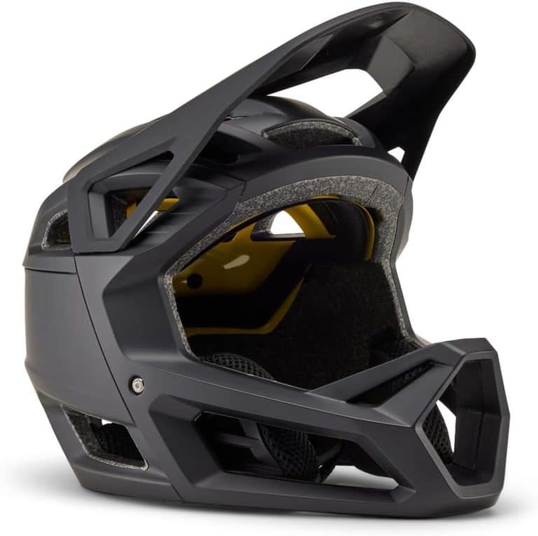 Test du casque Fox Racing Proframe noir mat
