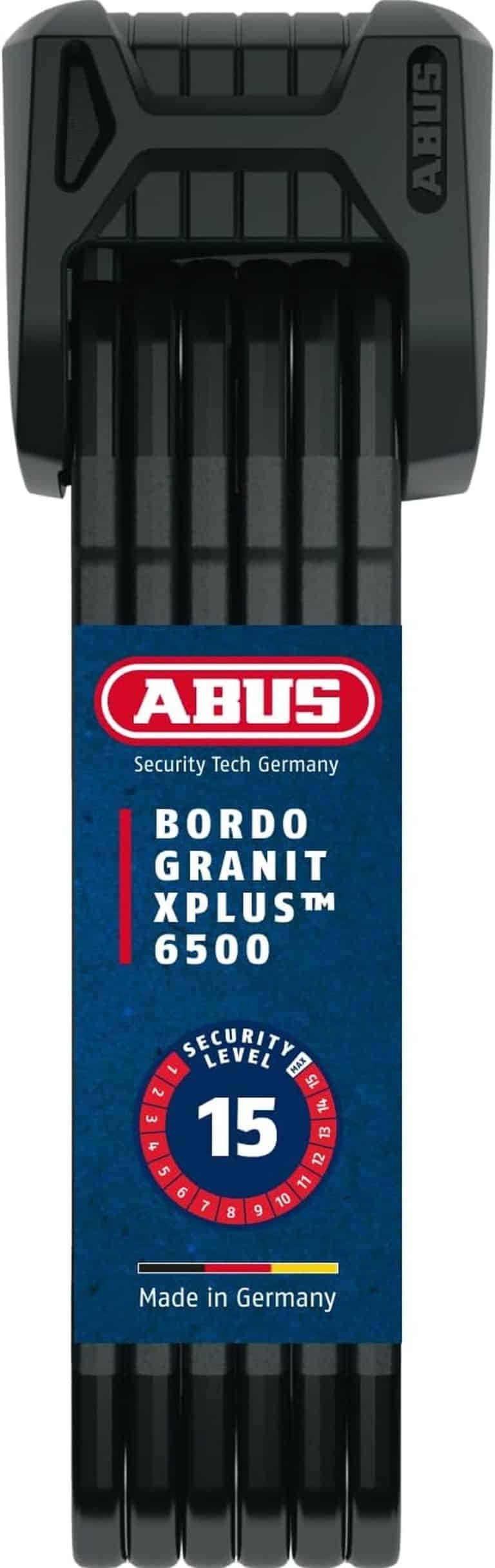 Test de l'antivol Abus Bordo Granit XPlus 6500 : sécurité maximale pour ...